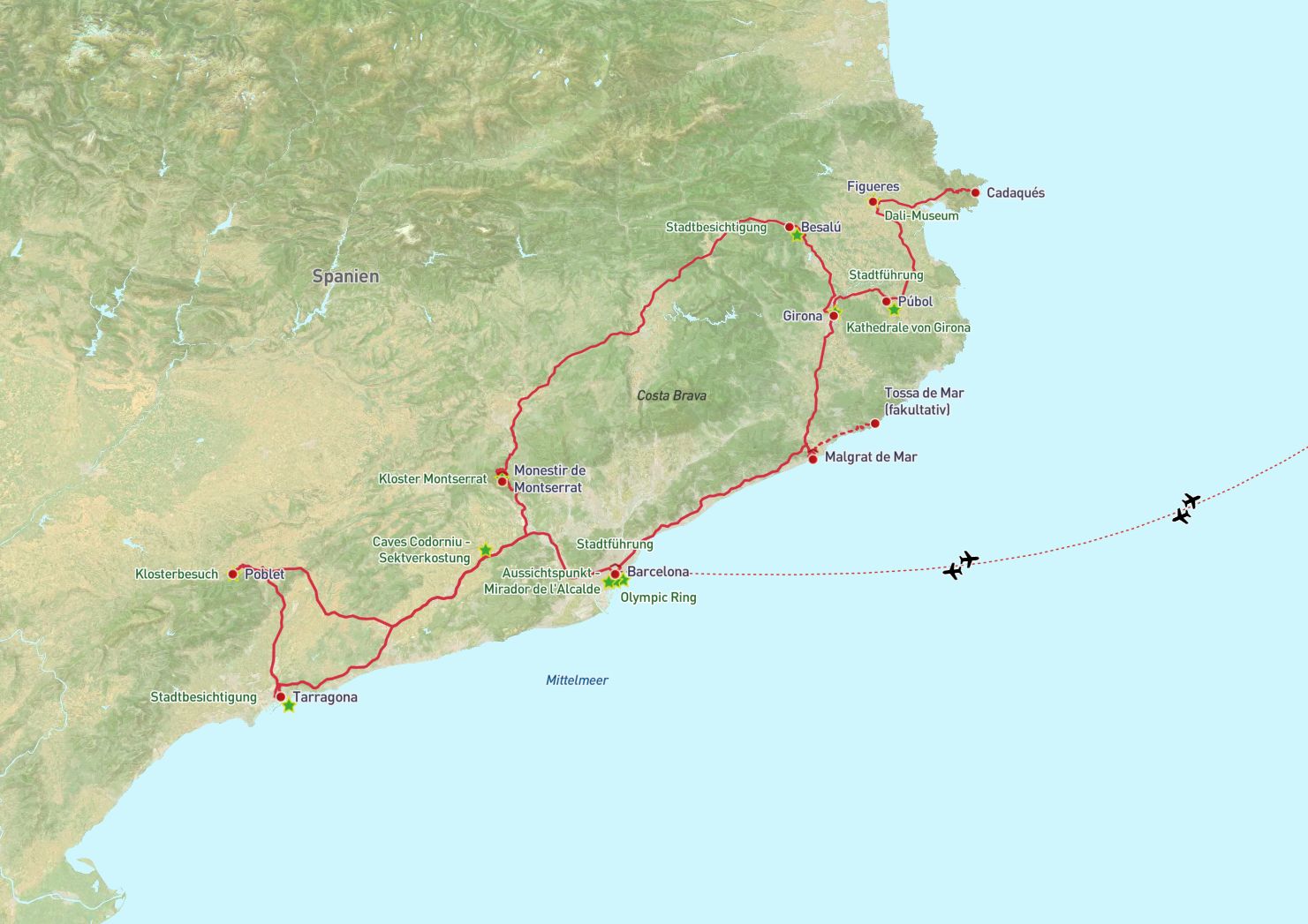 Rundreise Barcelona und Katalonien bei bahnurlaub.de